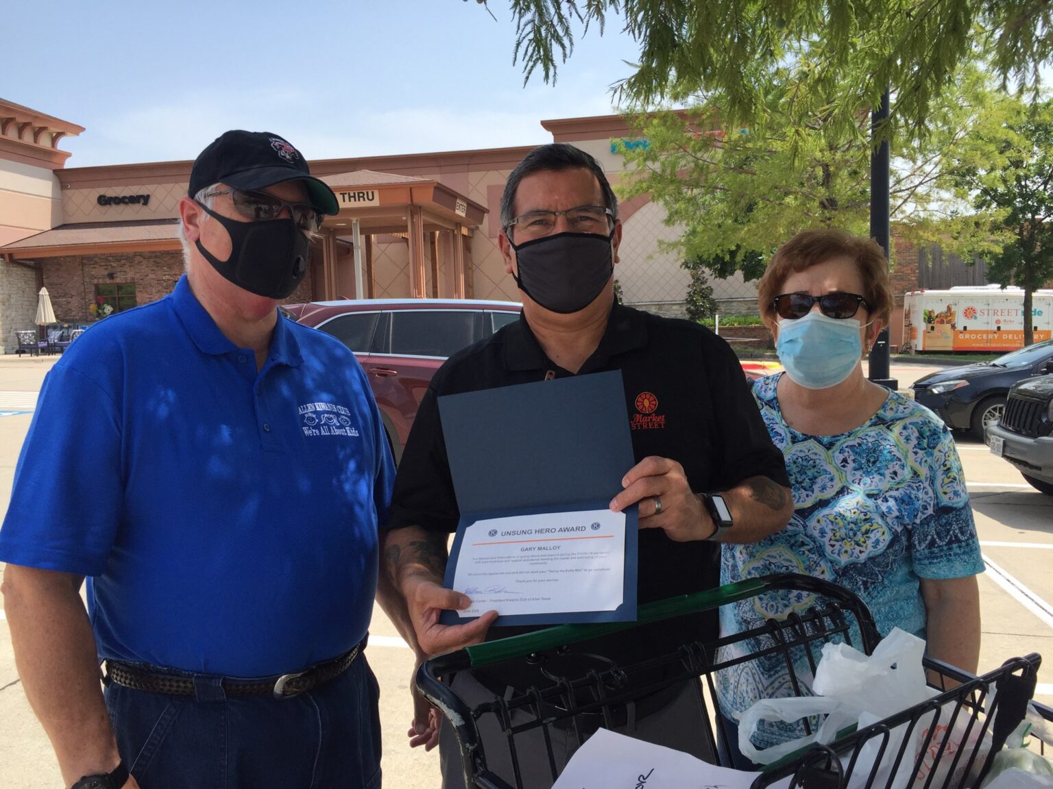 Unsung Hero Award presented to Gary Malloy – The Kiwanis